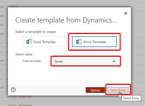 How Do I Update A Document Template Eg To Add New Fields Crm