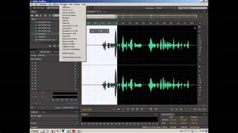 Chapter การตดตอเสยงดวยโปรแกรม Adobe Audition CS YouTube