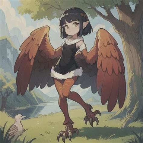 Harpy Girl Ai Generated By Joshuaecw21985 On Deviantart
