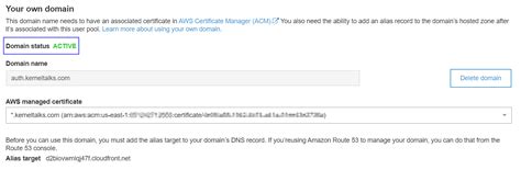 How To Create An Amazon Cognito User Pool For Alb Authentication