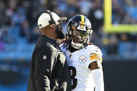 Pittsburgh Steelers Hc Mike Tomlin Addresses Diontae Johnsons Lack Of