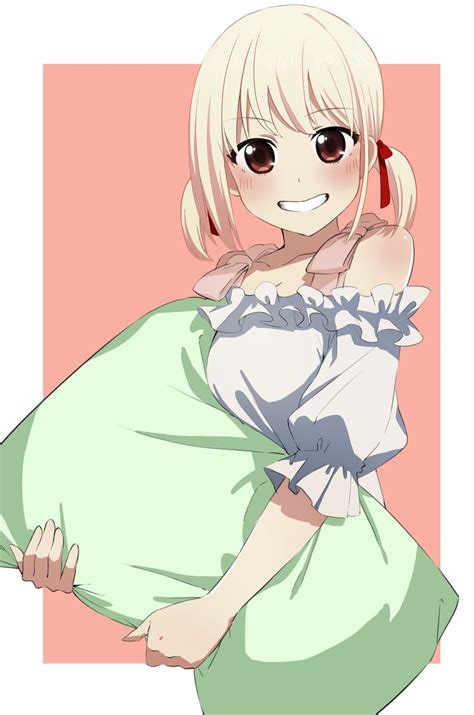 Nishikigi Chisato Lycoris Recoil Drawn By Hflat Danbooru