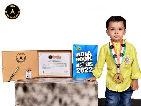 Arpan Patra Appreciation India Book Of Records