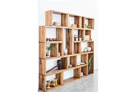 Modular Shelving Unit Stringy Bark Nd Recycled Timber Furniture