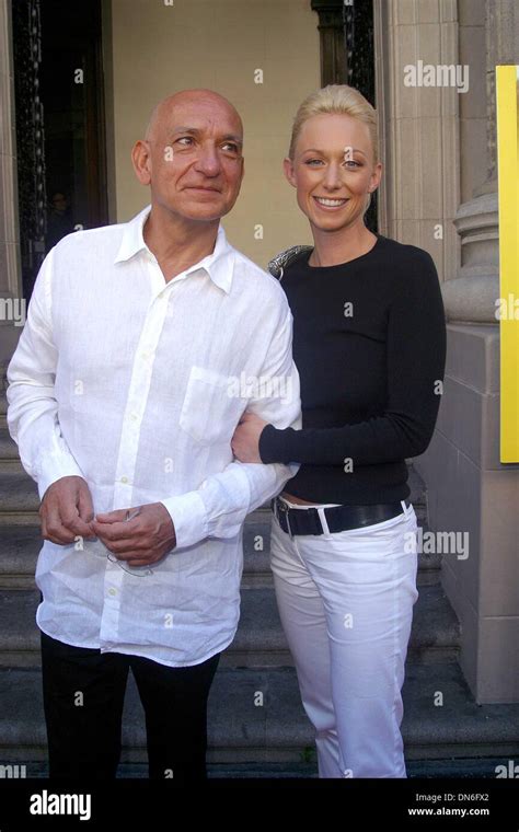 Oct 5 2002 Hollywood California Usa Sir Ben Kingsley And