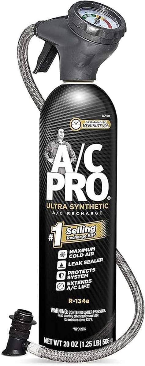 Ac Pro Car Air Conditioner Synthetic R A Refrigerant Ac Recharge