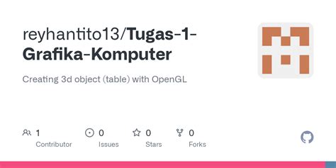 GitHub Reyhantito13 Tugas 1 Grafika Komputer Creating 3d Object