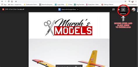 Murphs Models Paper Models