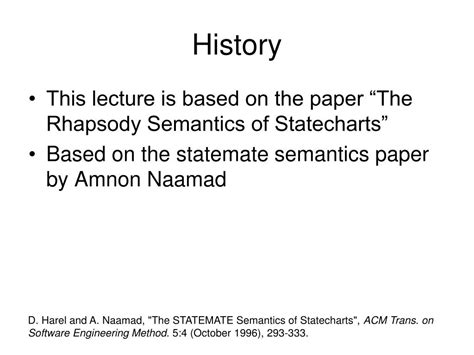 Ppt Statecharts Semantics Powerpoint Presentation Free Download Id 4995463