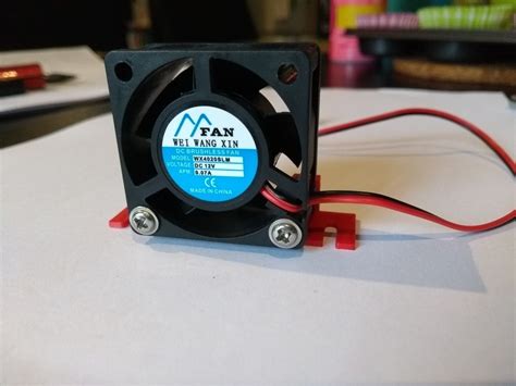 Free 3d File Creality Ender 2 Case Fan Bracket・template To Download And