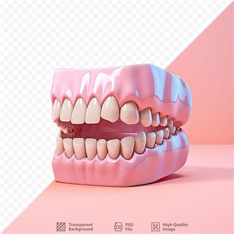 Premium Psd False Teeth