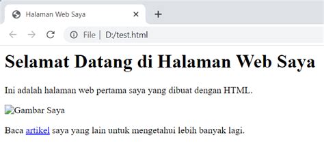 Belajar Html Dari Nol Panduan Pemula Untuk Membuat Website