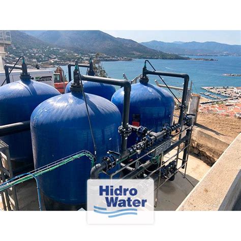 Containerised Reverse Osmosis System Remineralisation System 100 M3h
