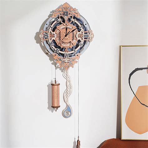 Wall Mounted Pendulum Clock Kit Puralty