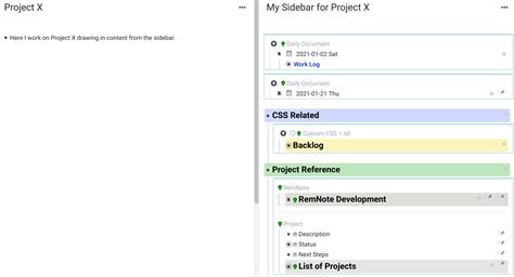 Guide How To Build A Sidebar Workflows And Education RemNote