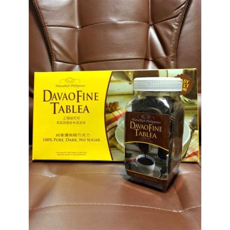 Nutrarich Davao Fine Tablea Pure Chocolate 1 Bottle 288g 1 Box With 4