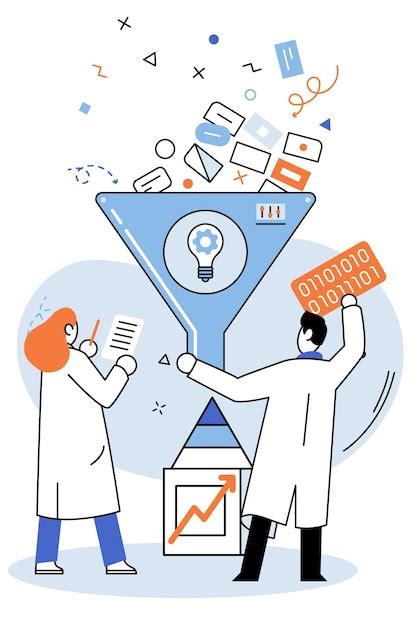 Premium Vector Business Intelligence Data Analysis Obtaining