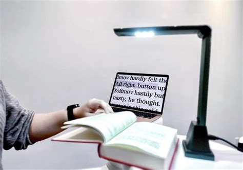 Readdesk Camera For Magnifying And Reading Trysight