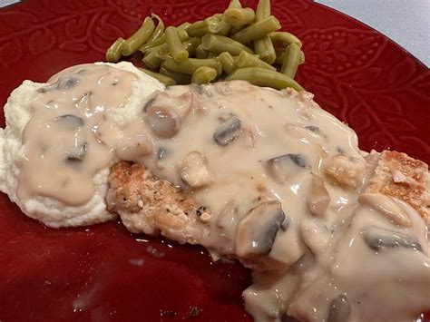 Pork Cube Steak With Cauliflower Mash Foodiqueen