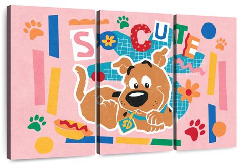 Scooby Doo Is So Cute Wall Art Digital Art