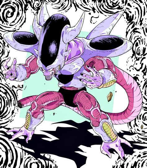 Frieza And 3rd Form Frieza Dragon Ball And 1 More Drawn By Oharu2000