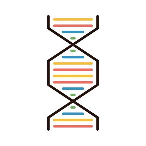 Molécule Dadn Vecteur Premium