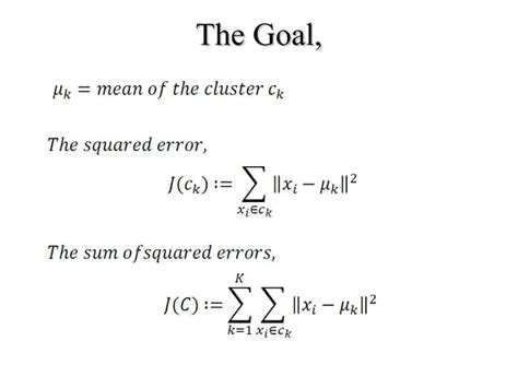 K Means Clustering Algorithm Ppt