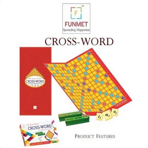 Laminated Crossword Game Board Box Number Of Players 4 At ₹ 140