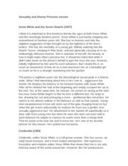 Sexuality And Disney Princess Movies Sexuality And Disney Princess Movies Snow White And The