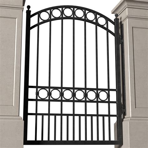Gates In Classic Style Entrance Forged 3d Model Turbosquid 1998711