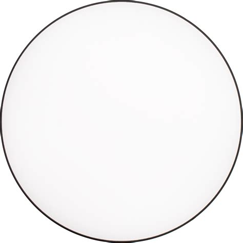 9 Edgeless Round Surface Mount Black Goodlite