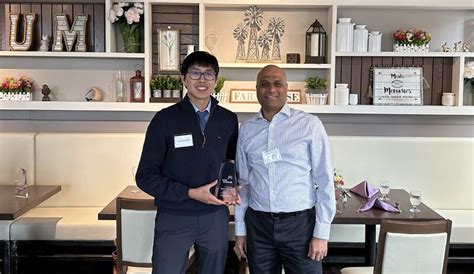 Congratulations To Tergel Molom Ochir For Receiving The Umass Rising Star Researcher Award For