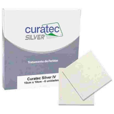 Curatec Silver IV Curativo De Alginato Prata