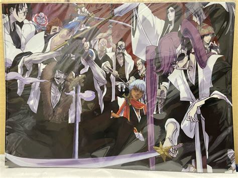 Bleach Ex オリジナルクリアファイル A3 サイズ 〈初代護廷十三隊〉 メルカリ