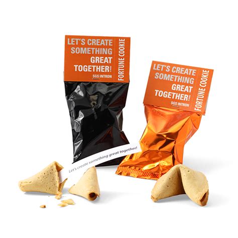 Fortune Cookies With Custom Texts And Wrappers Order Online