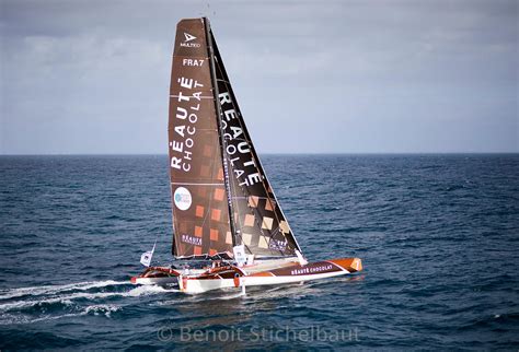 Benoit Stichelbaut Photographe Multi 50 ReautÉ Chocolat Transat Jacques Vabre 2017 Armel