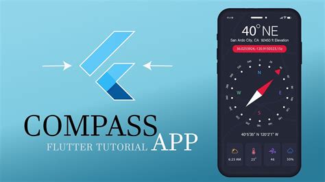 Flutter Tutorial Simple Compass App Youtube