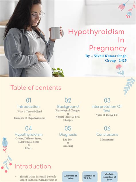 Hypothyroidism In Pregnancy Pdf Hypothyroidism Thyroid