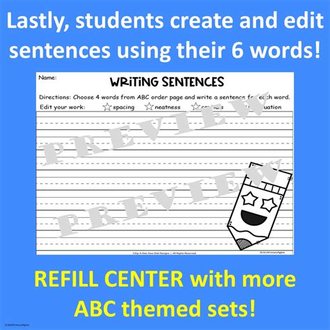 Abc Order Worksheets Back To School Alphabetical Order Classful