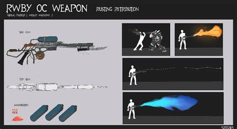 Rusting Retribution Rwby Oc Weapon By Vero Chika On Deviantart