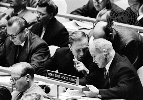 Soviet Representatives To The 10th Un General Assembly Un Photo