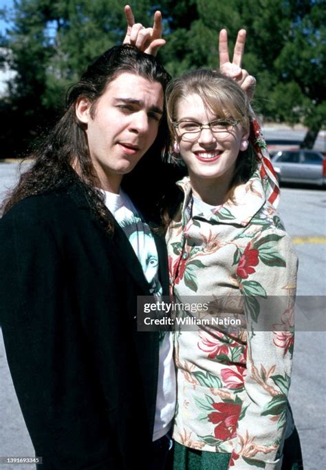 American Actor Ahmet Zappa And American Actress Lala Sloatman Laugh