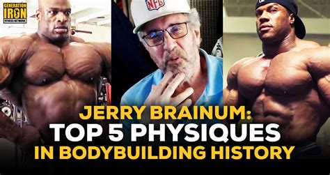 Jerry Brainum Reviews The Top 5 Bodybuilding Physiques