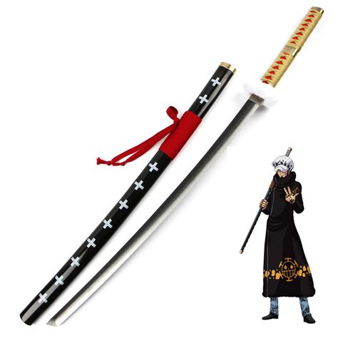 Anime One Piece Trafalgar Law Cosplay Weapon Sword Props Kikoku Sword
