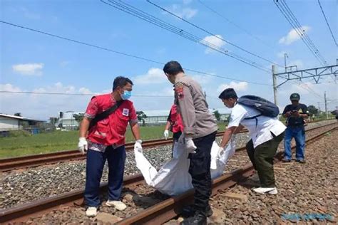 Pria Lansia Tewas Tersambar Kereta Sancaka Di Klaten