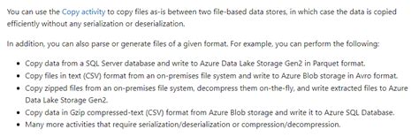 Adf Copy Activity Is Failing To Unzip Zip File Microsoft Qanda