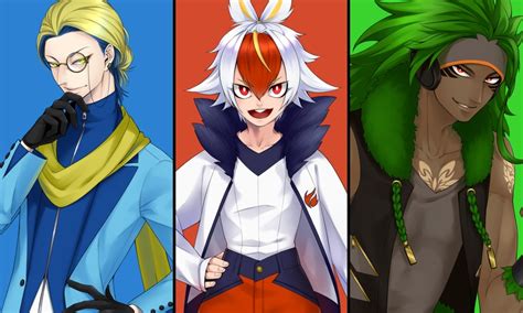 Cinderace Inteleon And Rillaboom Pokemon Drawn By Yakou