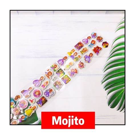 Stiker Buku Sofia Stiker Karakter Sofia Stiker Putri Amber Stiker