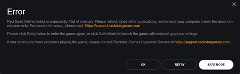 Rdr2 Out Of Memory Hatası Hızlı Çözümler Donanımhaber Forum