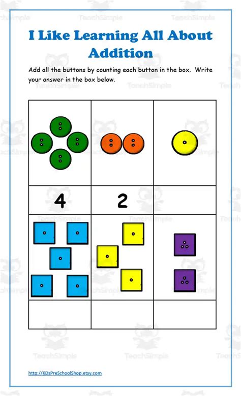 adding up to 10 with pictures worksheets for preschool worksheets
